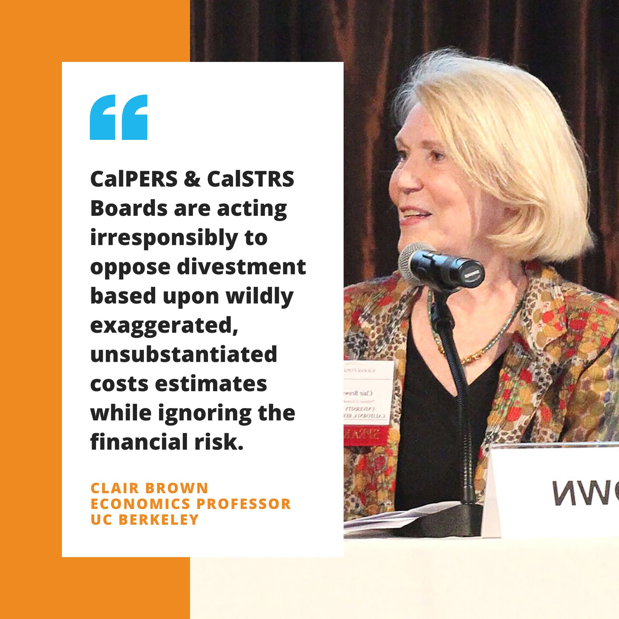 Fossil Free California on Twitter: "By wildly exaggerating costs of ...