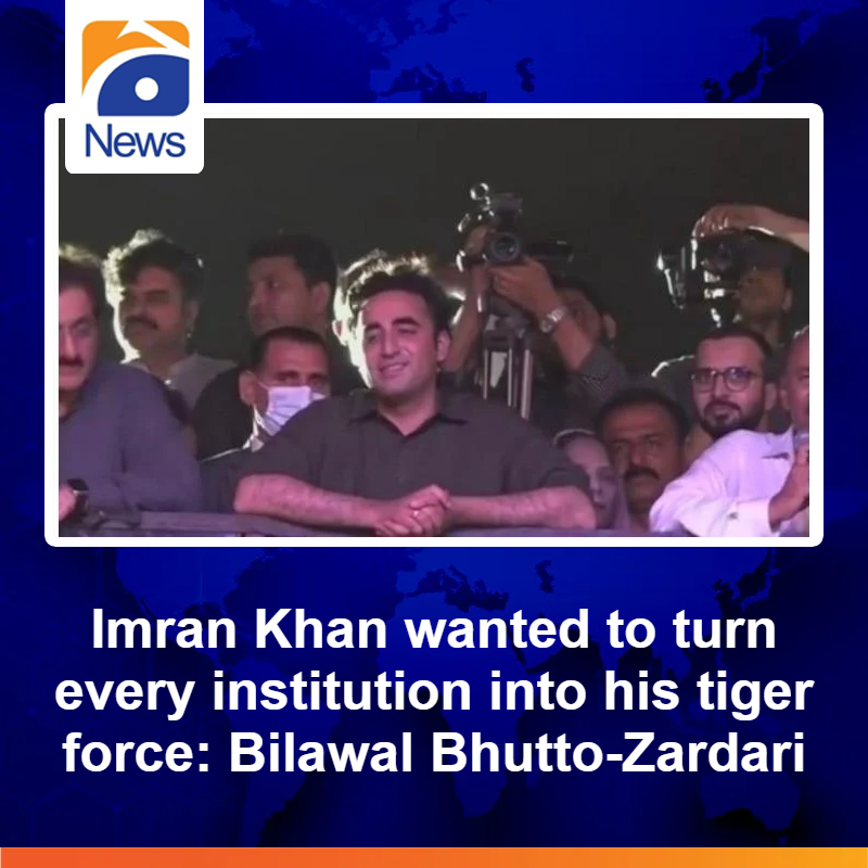 Geo English on Twitter: "Foreign Minister @BBhuttoZardari attacks PTI Chairman @ImranKhanPTI ...