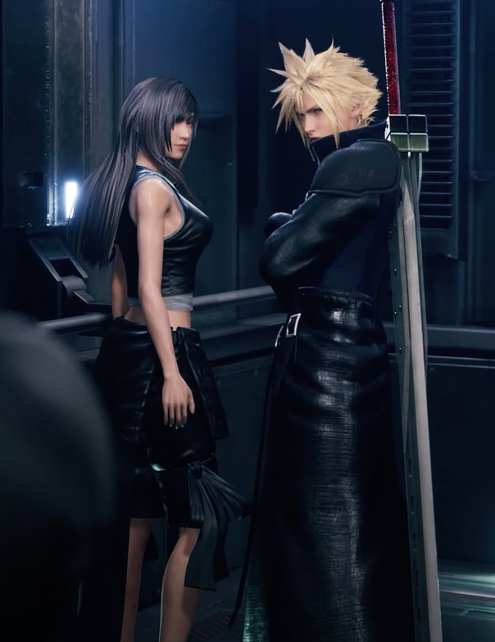 Cloud And Tifa Advent Children