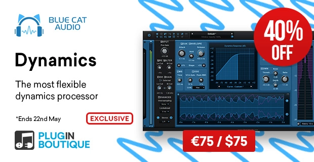 Plugin Deals on Twitter: "Blue Cat Audio Dynamics Flash Sale (Exclusive) - 41% Off👍 https://t.co ...