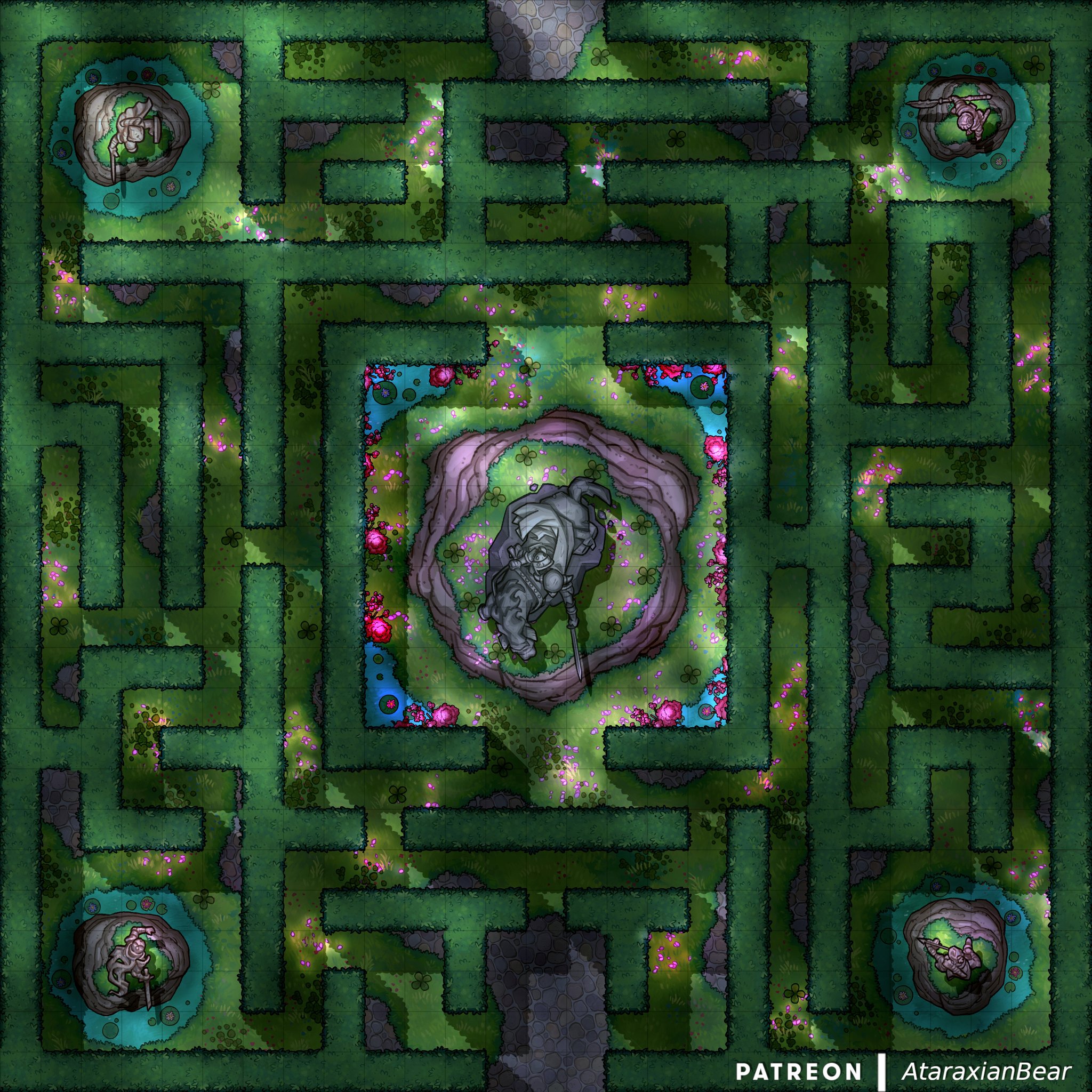 Oc Art Hedge Maze Battlemap Dnd Dungeon Maps Fantasy - vrogue.co Oc Art Hedge Maze Battlemap Dnd Dungeon Maps Fantasy - vrogue.co
