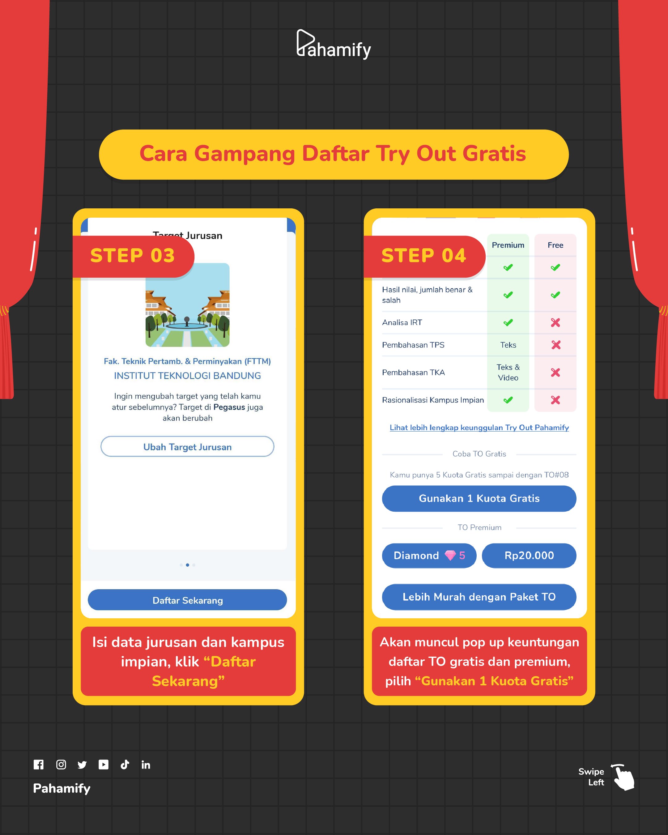 Pahamify siap bantu #TaklukkanUTBK on Twitter: "🎥 Pendaftaran Tryout #22 GRATIS, DIBUKA! 🎥 ...