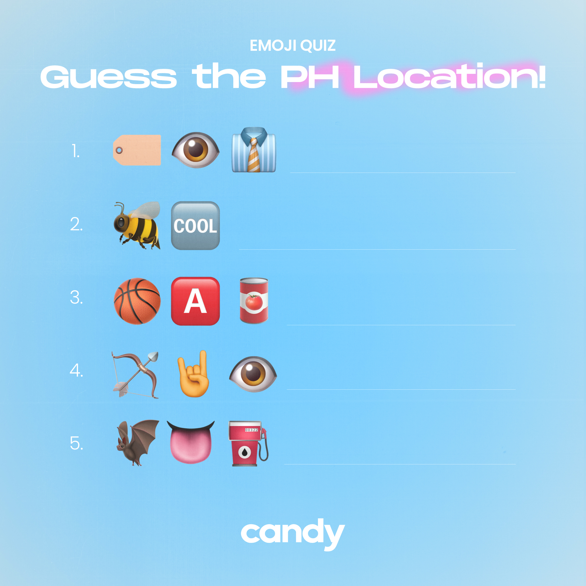 Guess The Emoji Level 9 Candy