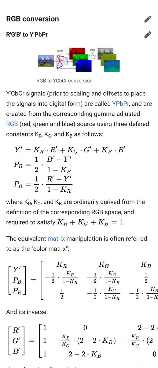 ايش الفرق بين RGB و YCbCr اكيد جاك سؤال بسيط في عقلك اذا كنت لاعب وشفت هذي الخيارات لل PS5 او ...