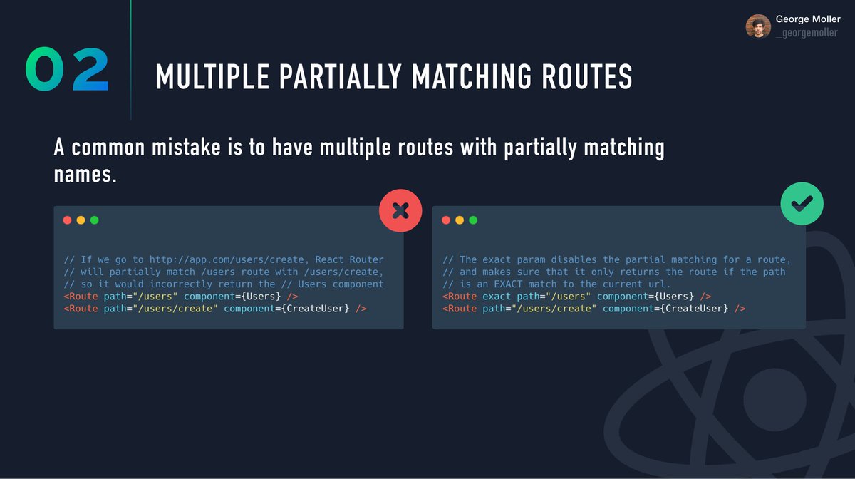 7 common React mistakes that you should avoid. 🧵 Thread 👇 - المسلسل من ...