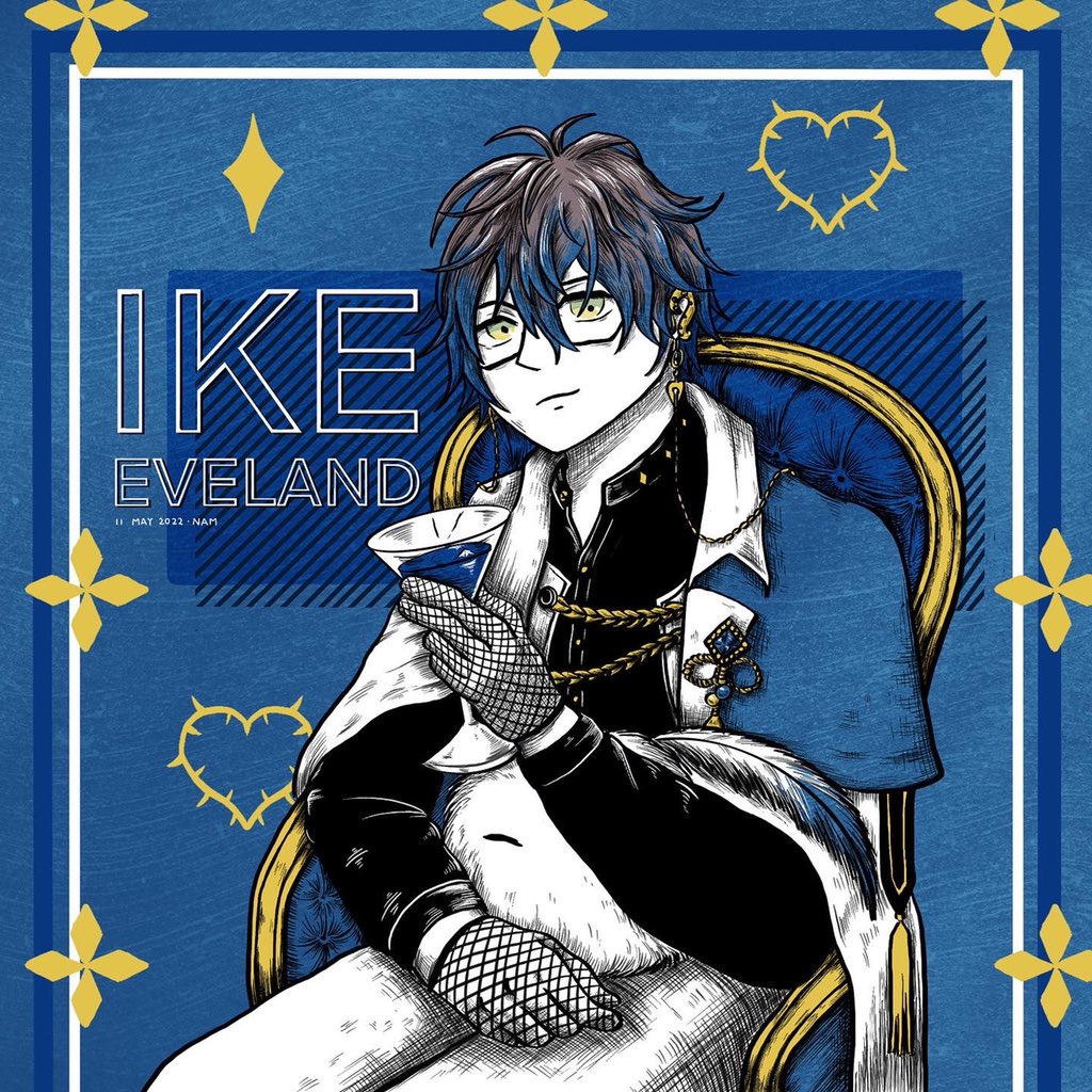 Nam on Twitter: "Maybe I should draw coke instead of wine #IkeEveland #Ikenography https://t.co ...