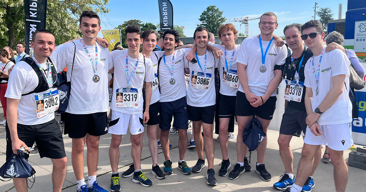 Centrale Lille on Twitter: "[#SPORT] Dans le cadre des 30 ans de l'#IG2I, élèves et personnels ...