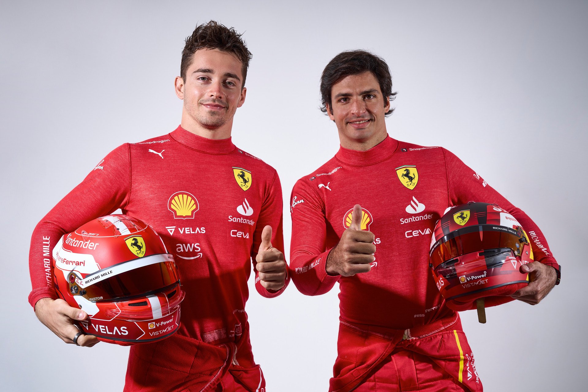 2022 Azerbaijan GP – Ferrari drivers press conference line-ups