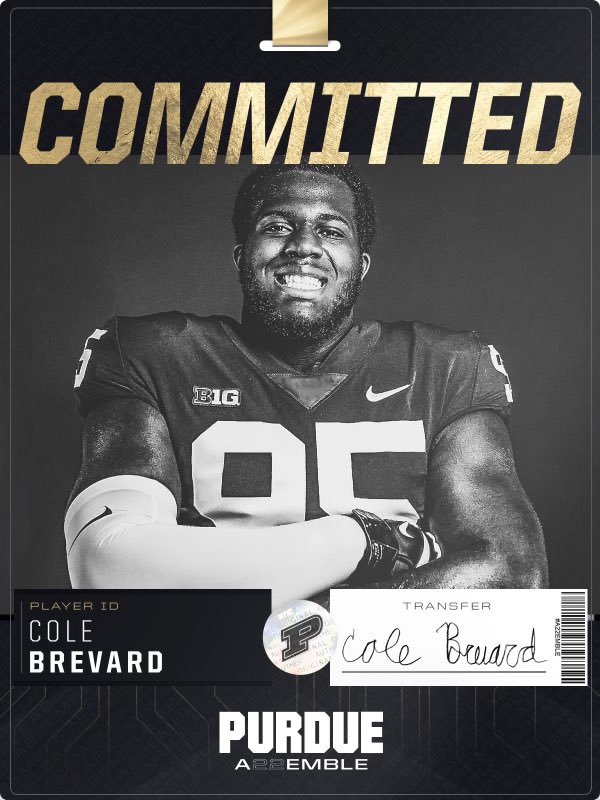 Penn State DT Cole Brevard transfers to Purdue : r/CFB
