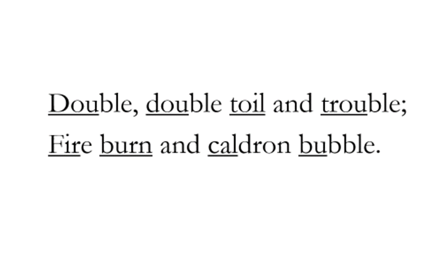 A brief guide to Shakespeare's use of prosody. It's how the Immortal ...