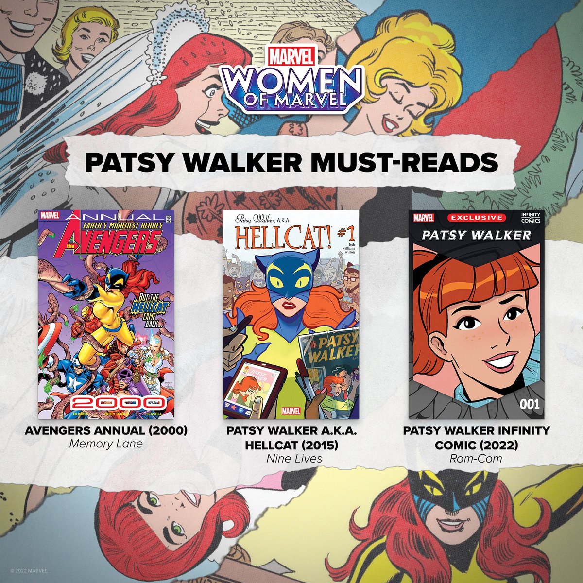 From teen icon to Super Hero, get to know Patsy Walker, AKA Hellcat ...