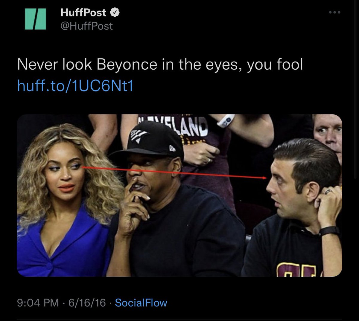 Side Part Beyonce Meme