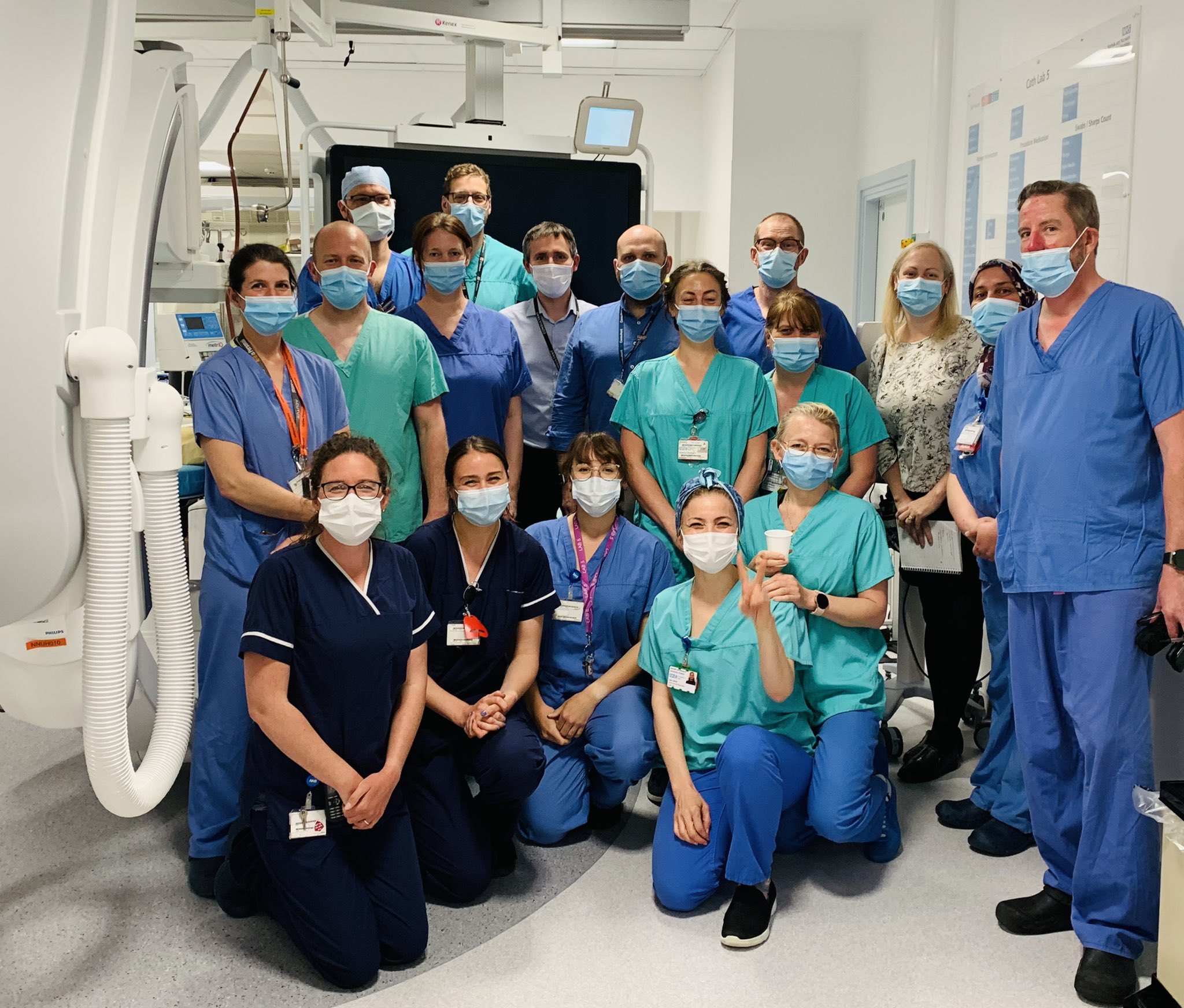 Laura Aitken on Twitter: "When I joined Cardiology @NNUH 16 years ago we had one Cardiac Cath ...