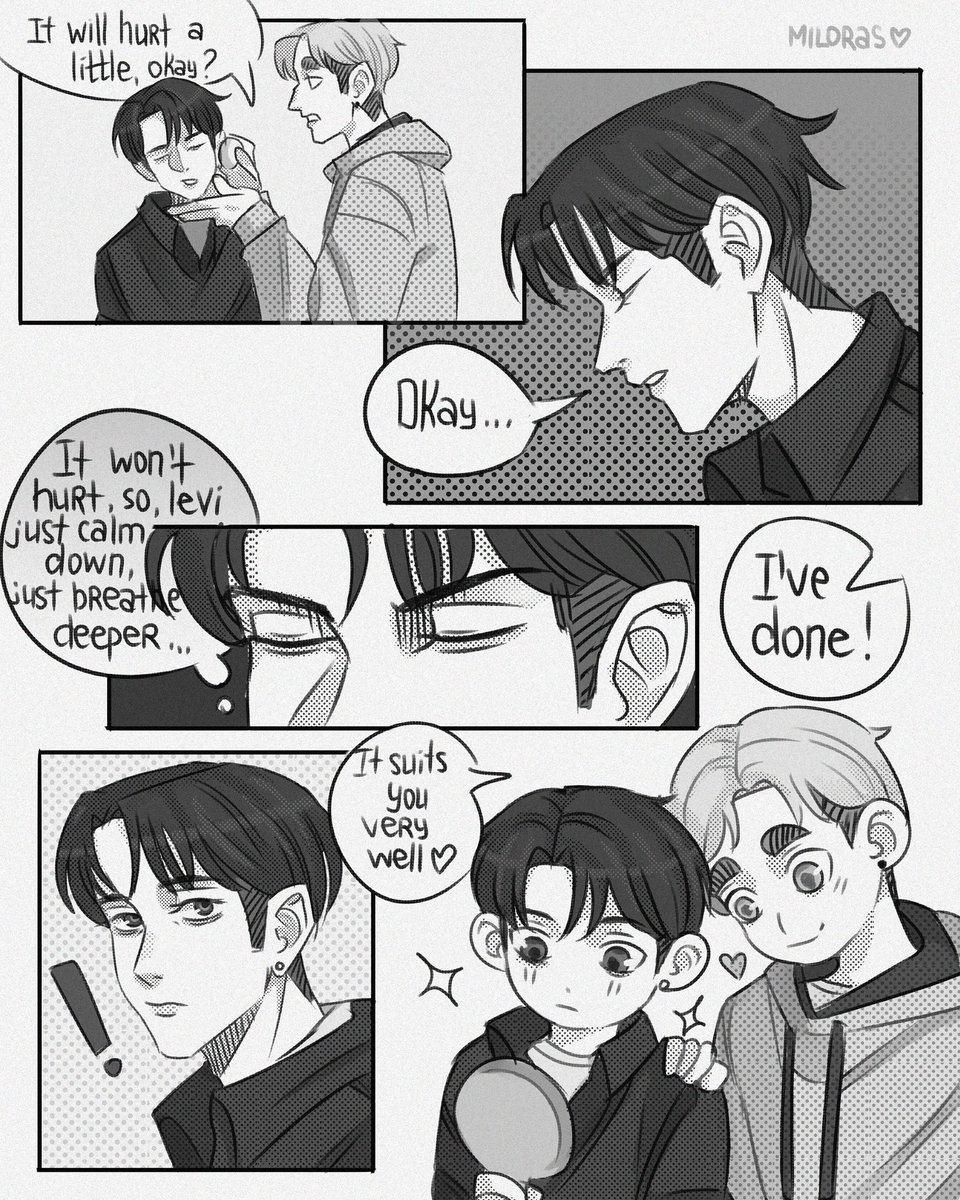 「Levi learns to express his feelings . . #eruri #AttackOnTita」miloras🇰🇬の漫画