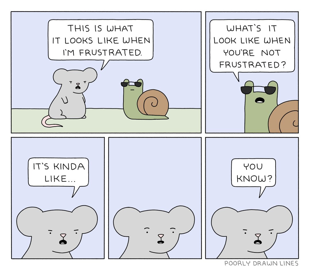 「everything 」poorly drawn linesの漫画