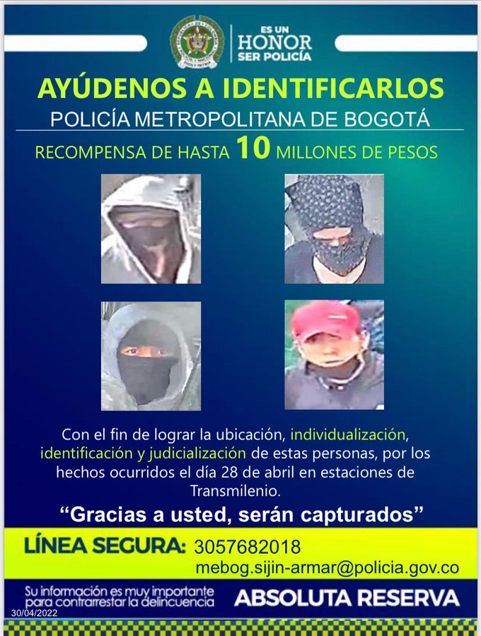 Secretaría de Seguridad BOG on Twitter: Secretaría de Seguridad BOG on Twitter: