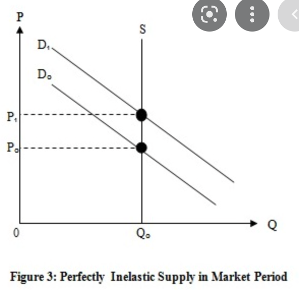 Perfectly Inelastic Supply Curve