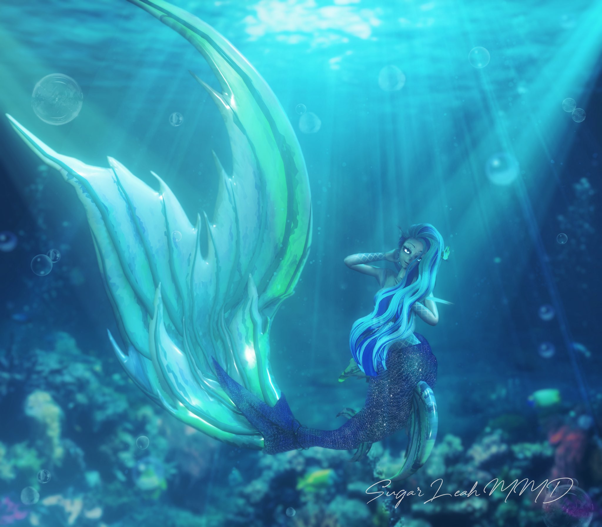 Beautiful Mermaid Queen