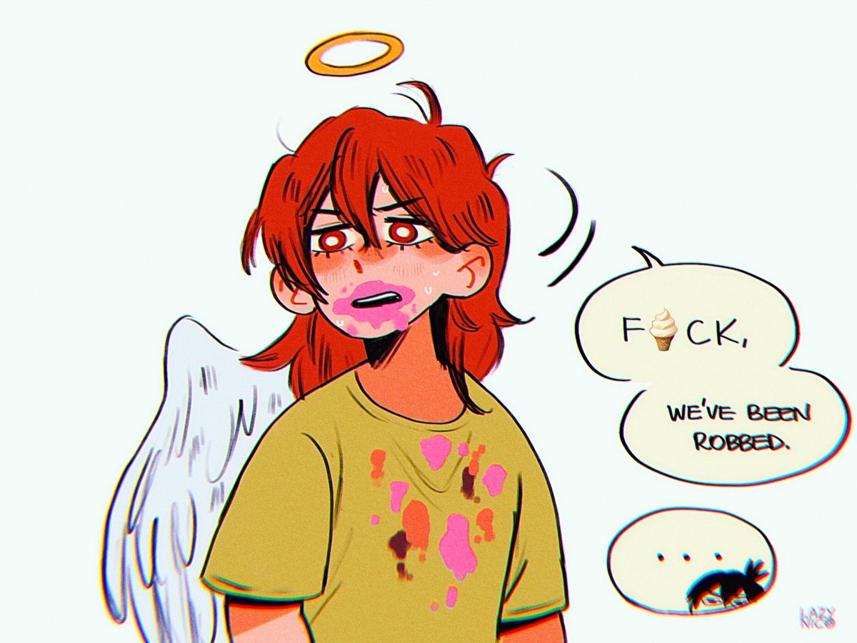 「intimidating? https://t.co/ZVlqY0z1wn 」☻ nico 🪤の漫画