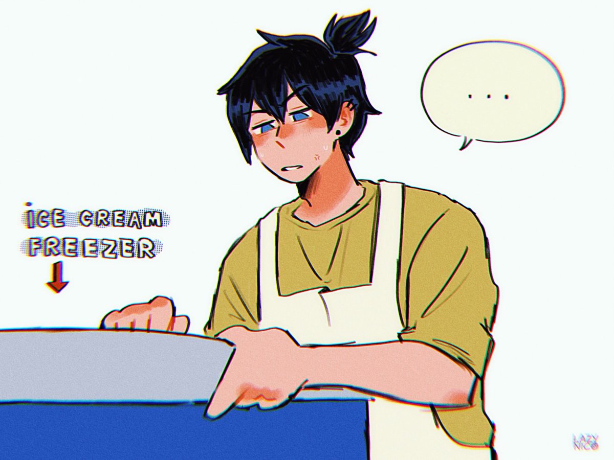「more of my "aki and angel own an ice cream truck" csm au #ch」nico 🪤💤の漫画