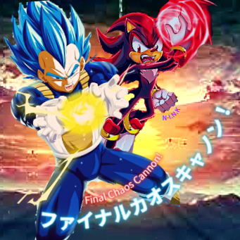 Vegeta And Shadow Fusion
