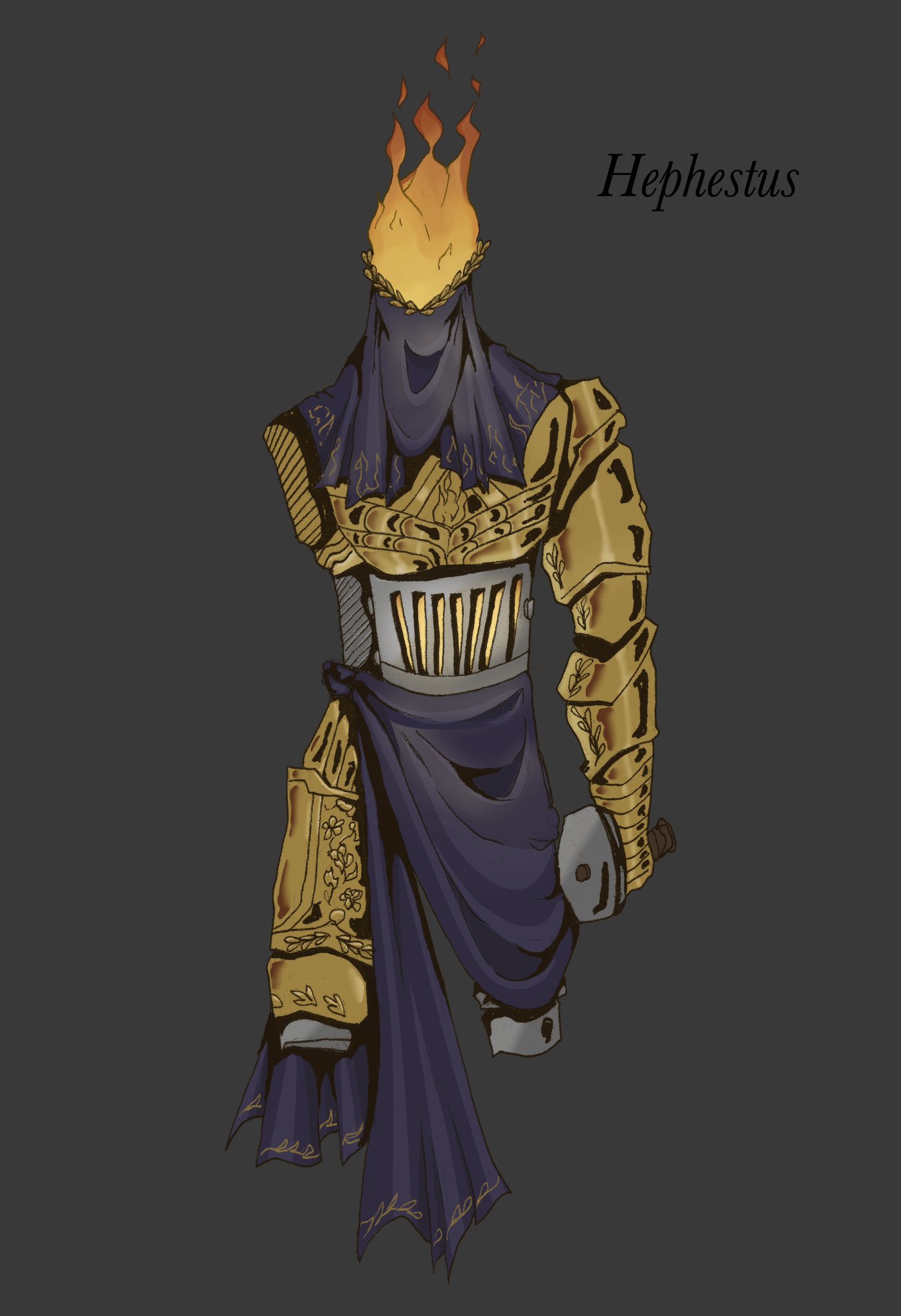 Hephaestus God Of Blacksmith