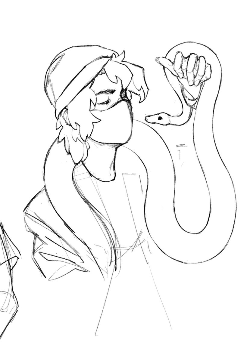 wip] i just think that snakes another shitpost in the work」чёрт 👁の漫画
