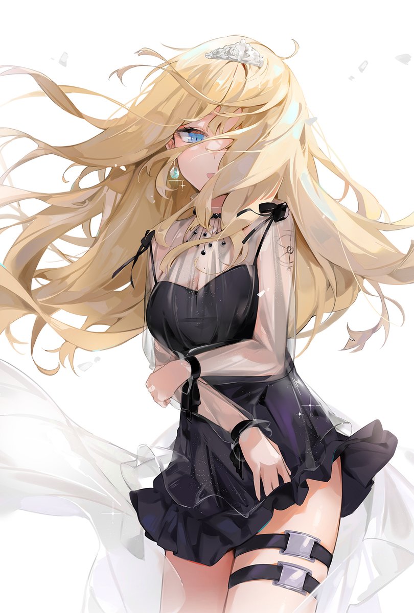 Watson Amelia 1girl Official Alternate Hairstyle Official Alternate