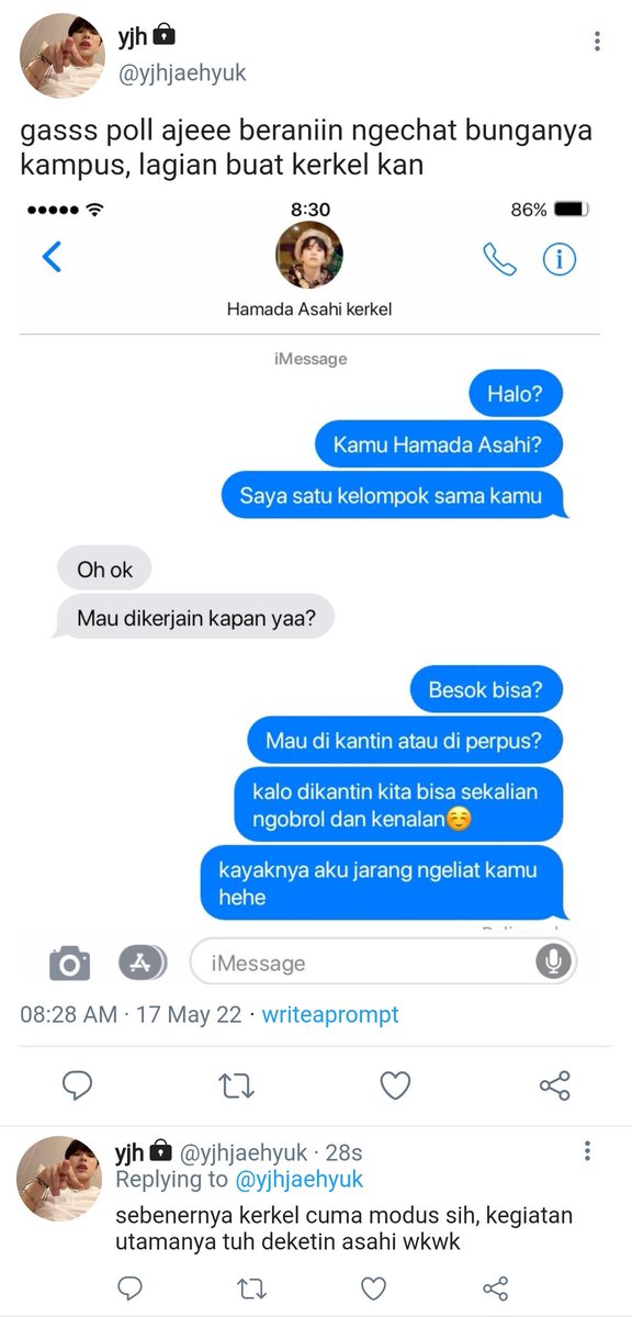 pepperoni pizza on Twitter: "RT @writeaprompt: jaesahi some tweets au meruntuhkan dinding es ...