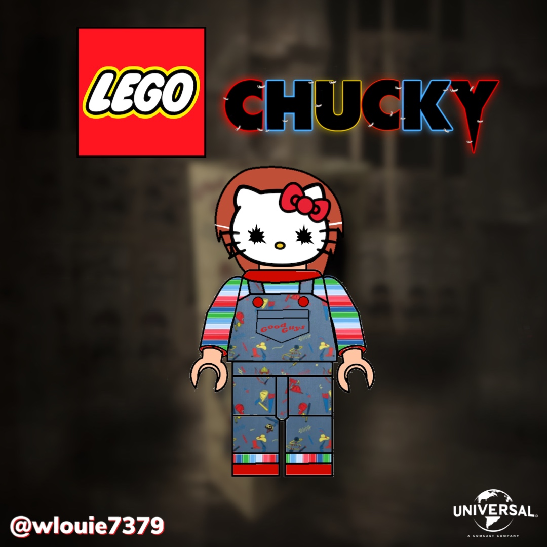Lego Chucky Chucky Childs Play Horror Film Movie Character Lego