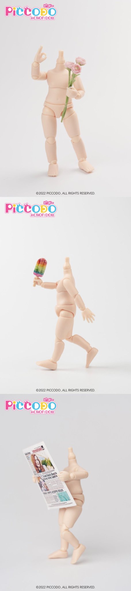 PiCCODO on Twitter: "PICCODO-交換用ハンドパーツの新作です。 キュンサイン・OKサイン・フックハンド（銃）・グリップハンド の4ポーズセットです！🤗 色々なシーンに ...