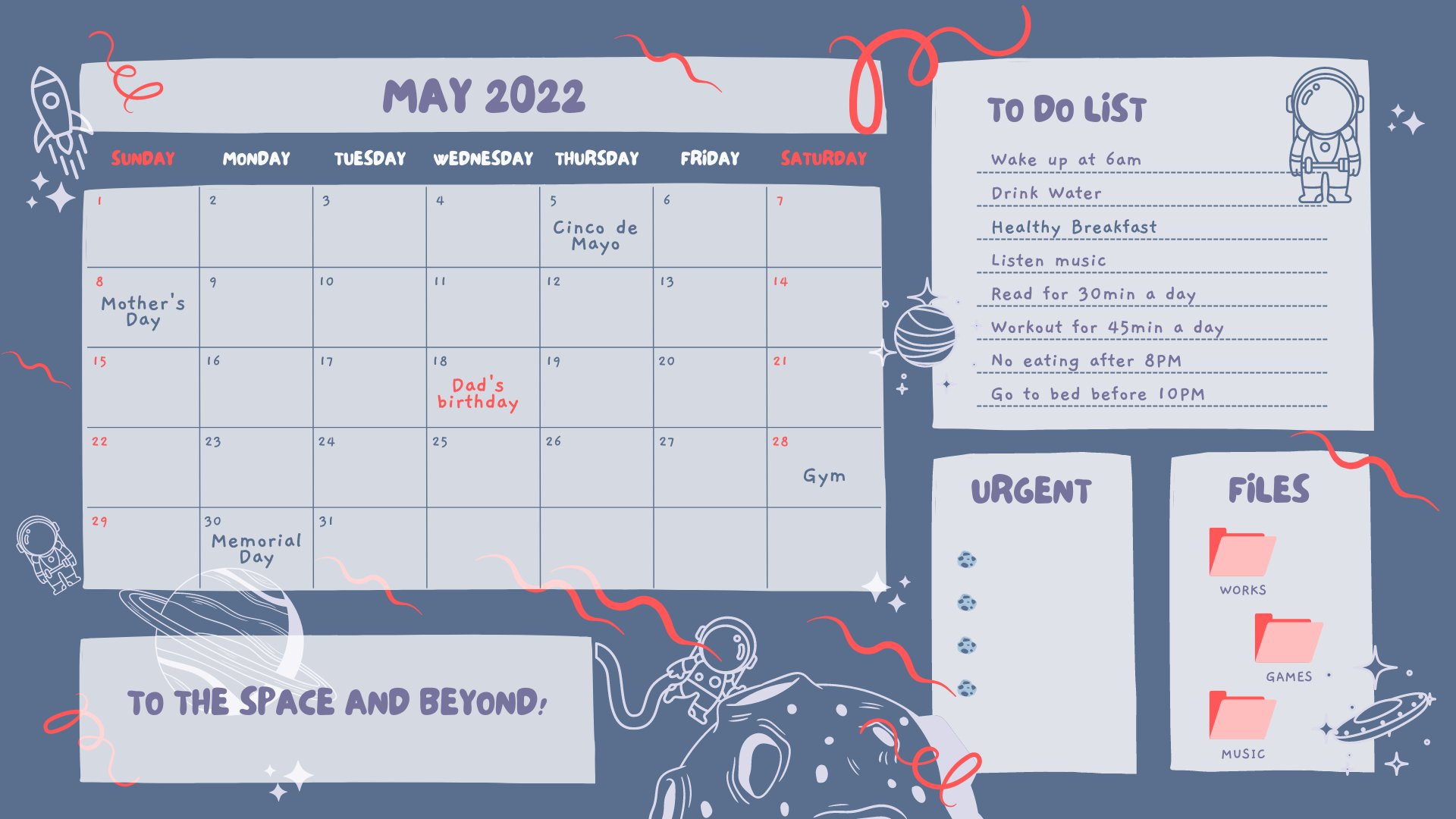 Audee on Twitter: "Galaxy Theme Wallpaper 🪐🪐🪐 @canva my 2nd # ...