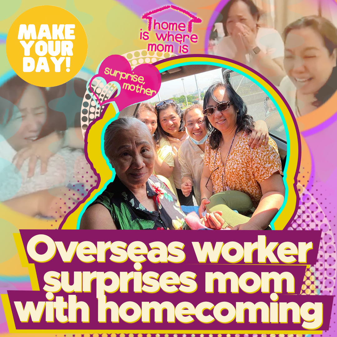 GMA News on Twitter: "Sinorpresa ng isang OFW mula Canada ang kanyang nanay at mga kaanak sa pag ...