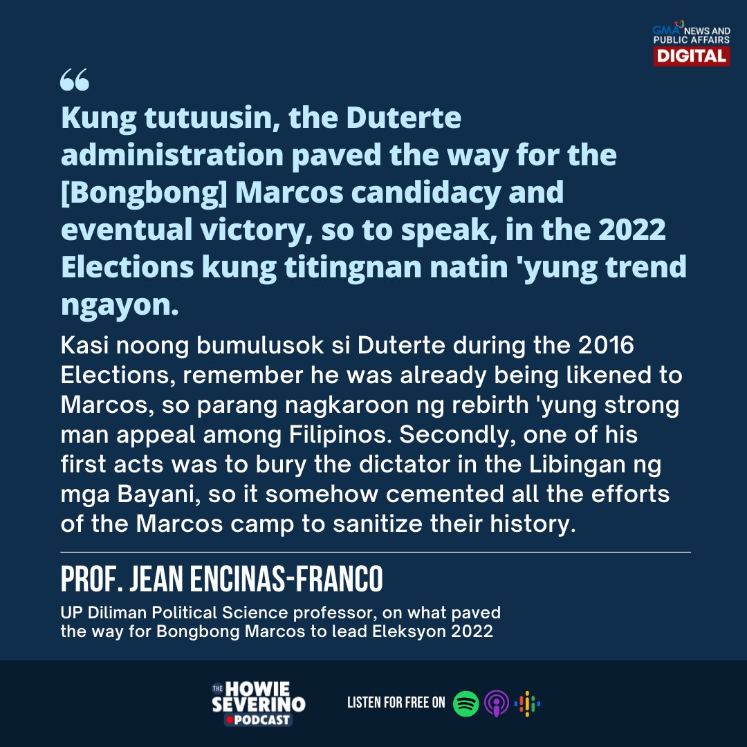 GMA News on Twitter: "Pakinggan sina Prof. Jean Encinas-Franco ng UP at Howie Severino sa ...