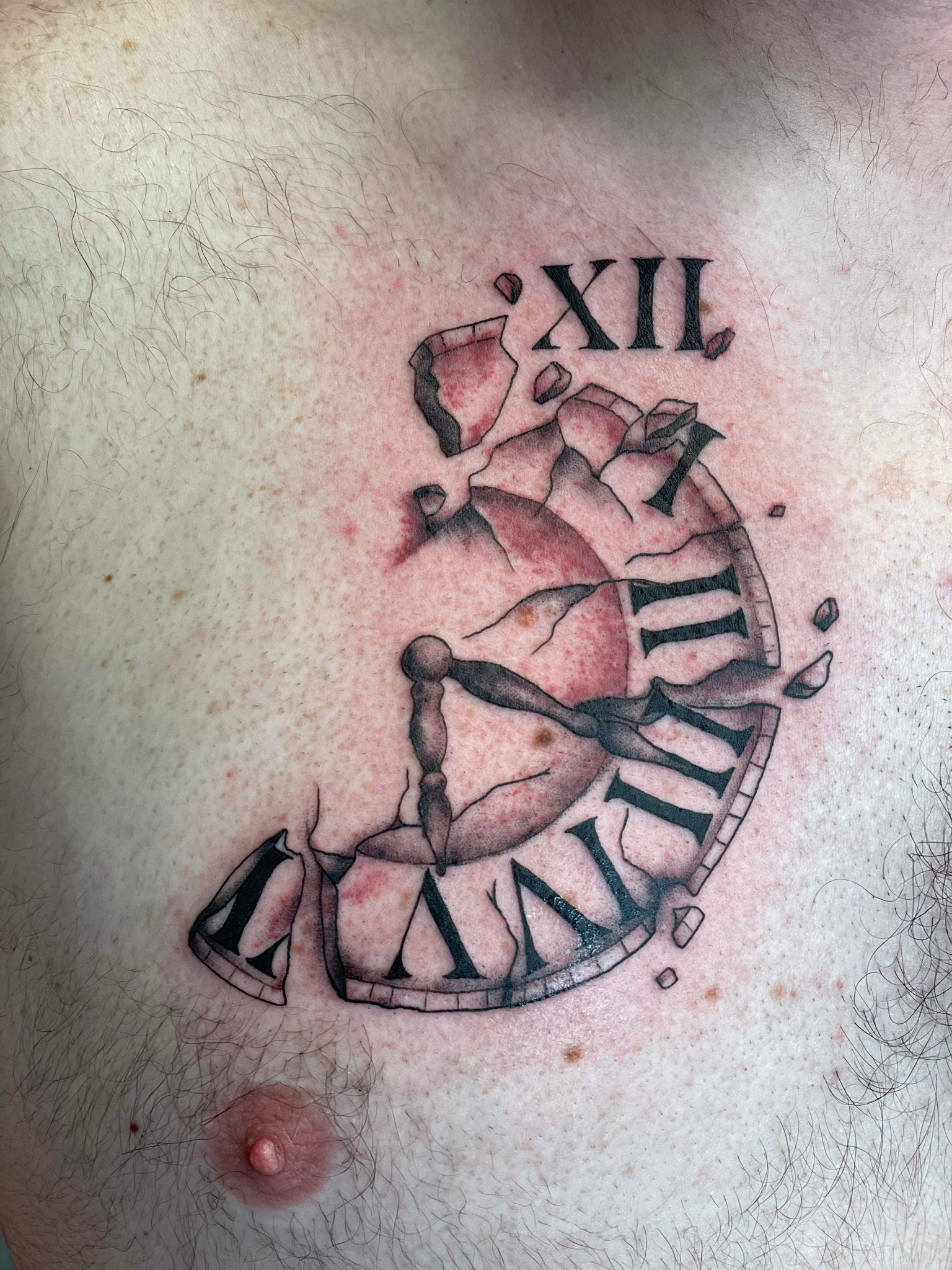 Cloud Shading Chest Tattoos