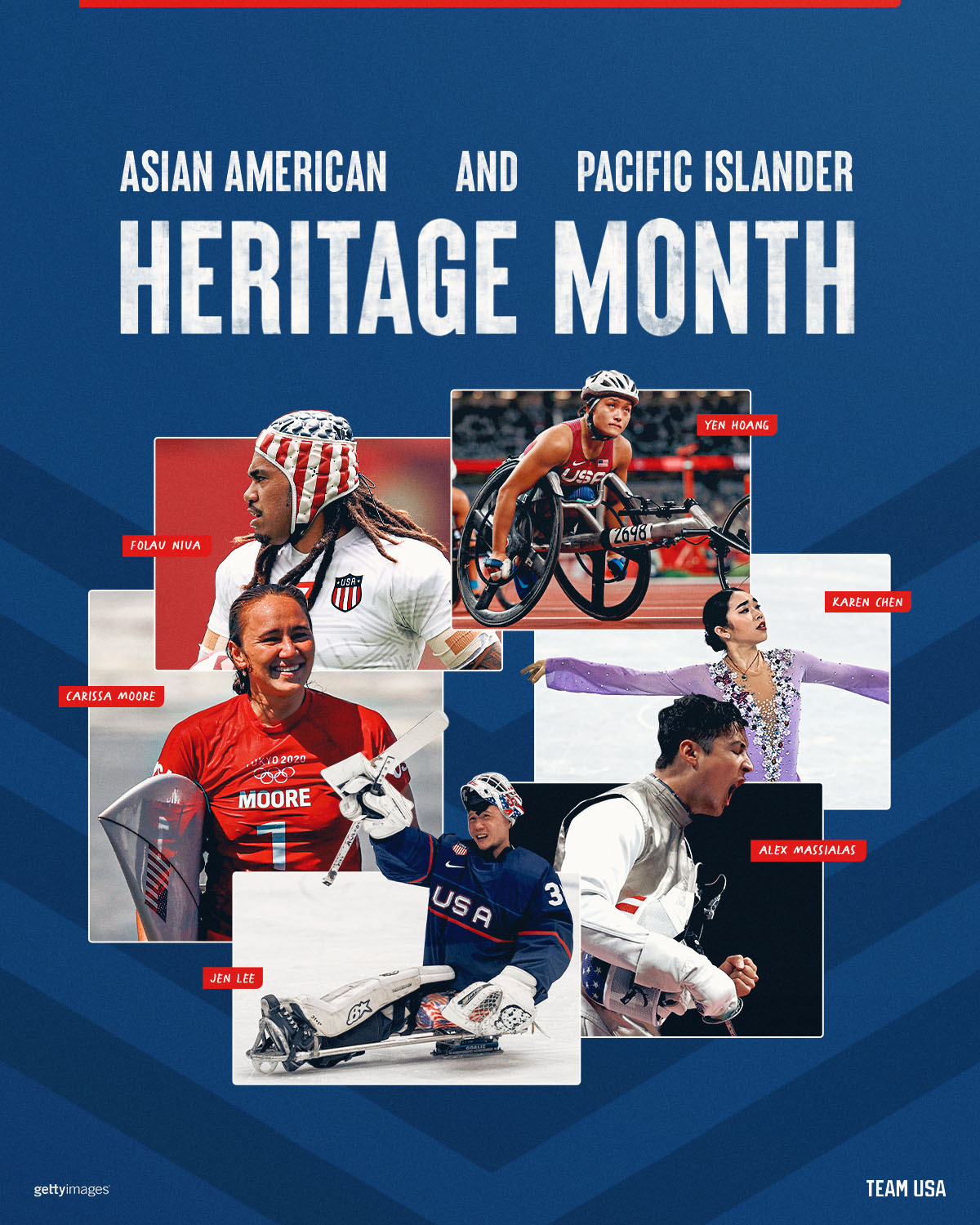 Team USA on Twitter: "Team USA's Asian American and Pacific Islander ...