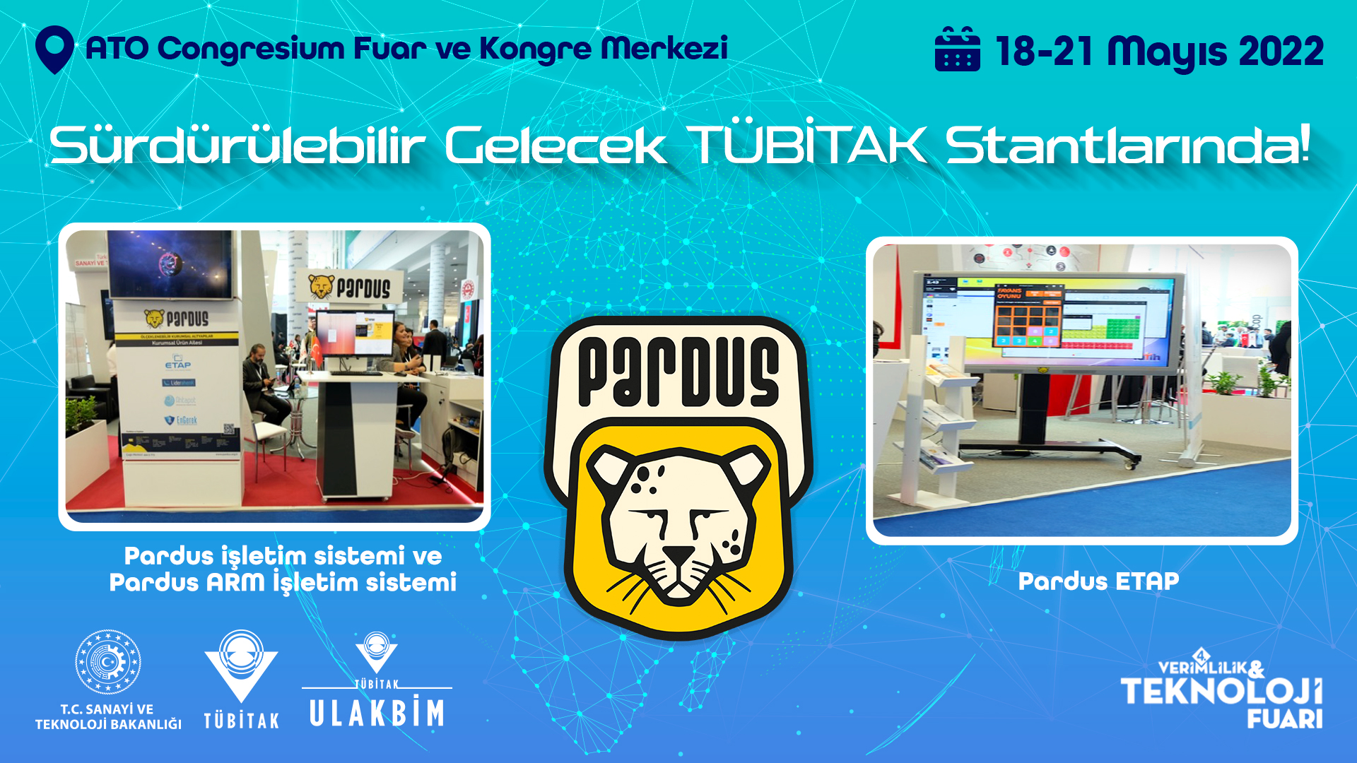 TÜBİTAK on Twitter: "Sürdürülebilir Gelecek TÜBİTAK Stantlarında!♻️ 🎛️Pardus İşletim Sistemi ve ...