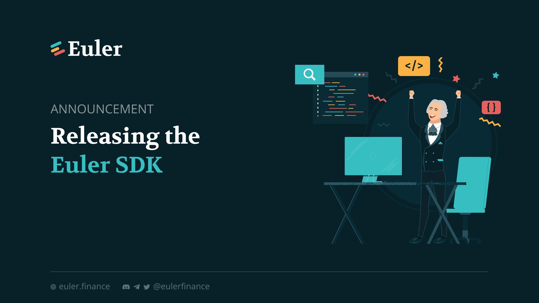 Euler Finance on Twitter: "Euler SDK was released open source to the public! Devs can easily ...