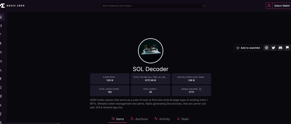 SOL Decoder on Twitter: " ️Listings keep decreasing ️ Less than 4.1 % of the supply is listed on ...