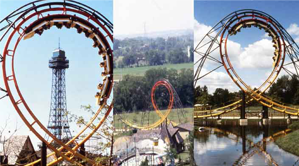 Screamin Demon Roller Coaster