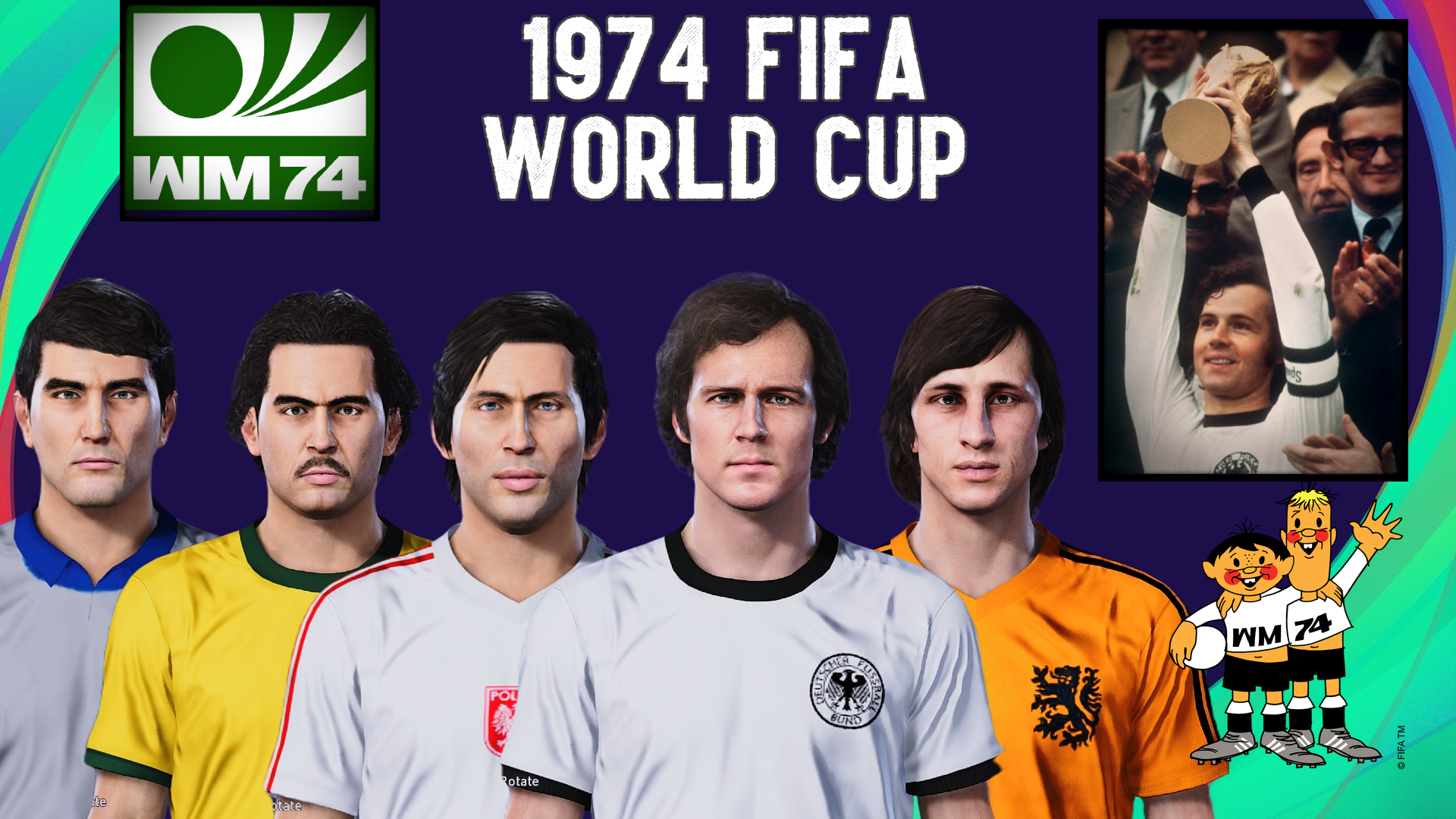 Fifa World Cup 1974 Logo