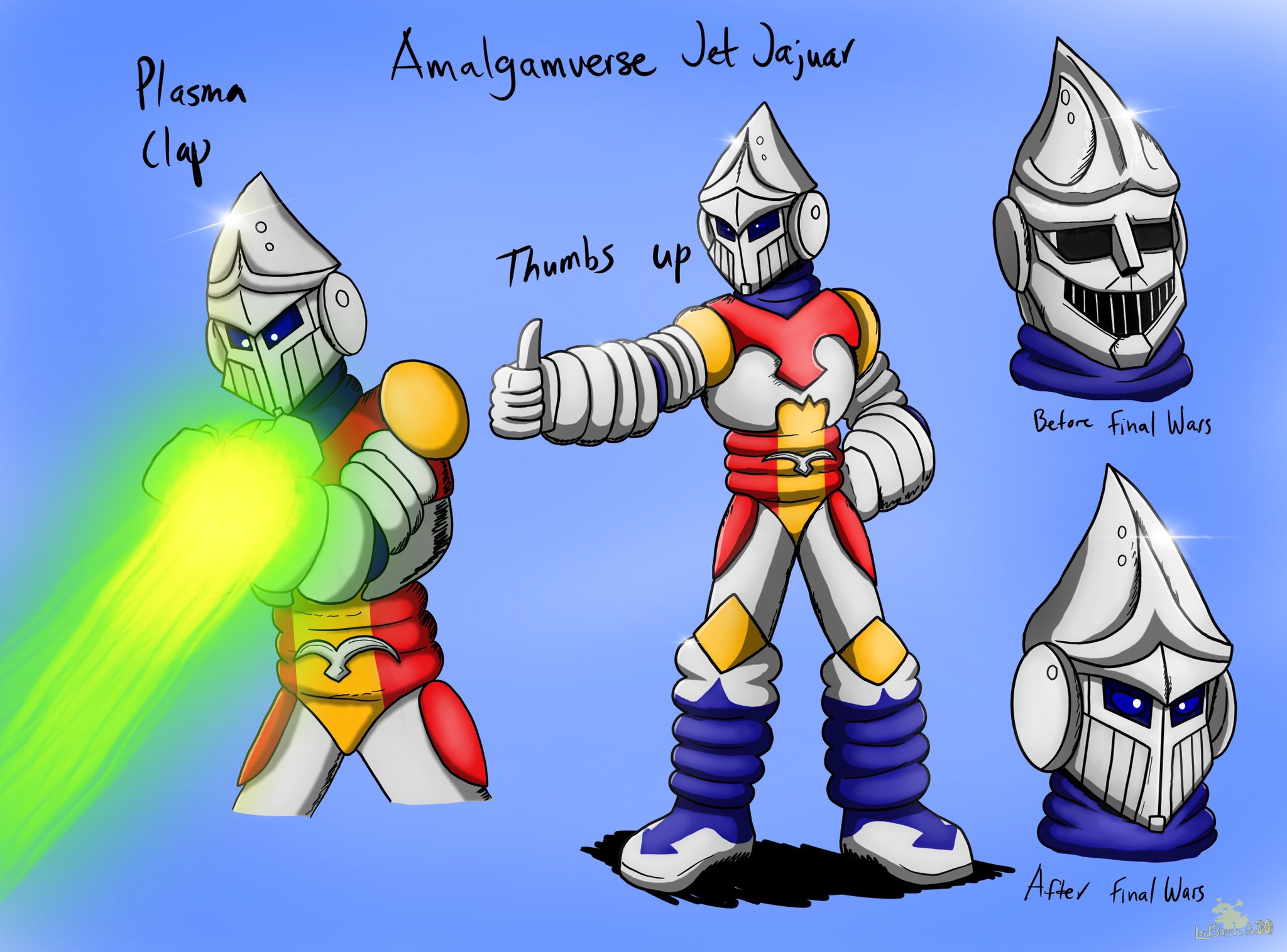 Jet Jaguar Thumbs Up