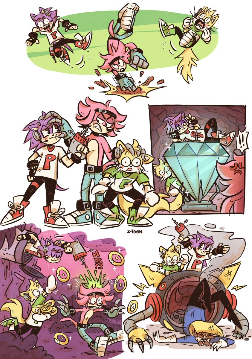 「Ponic and Fails (2018) 」Z-T00Nの漫画