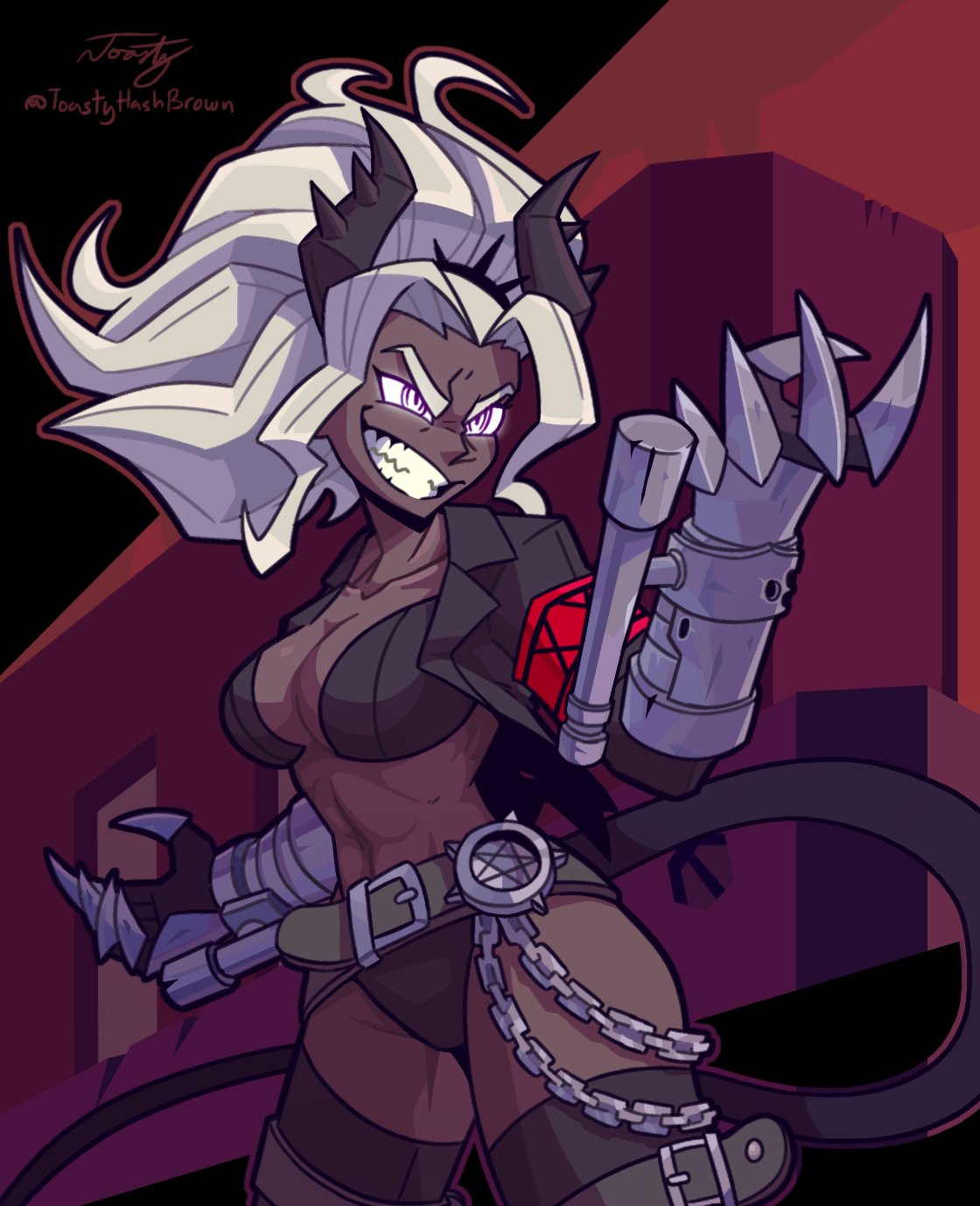 Toasty on Twitter: "IGNITE THE SIN MACHINE! #Helltaker https://t.co/wZGUW9Q5Sa" / Twitter