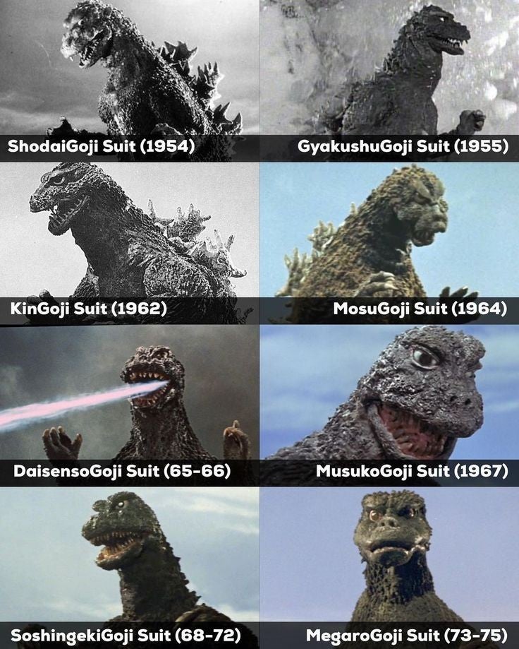 MoonZilla on Twitter: "Question time. Which is the best Godzilla suit from the Showa Era? https ...