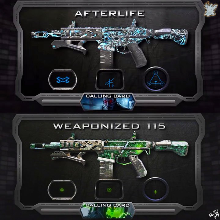 Call Of Duty Ghosts Gun Camo
