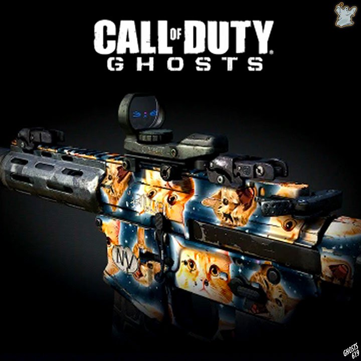 Call Of Duty Ghosts Gun Camo