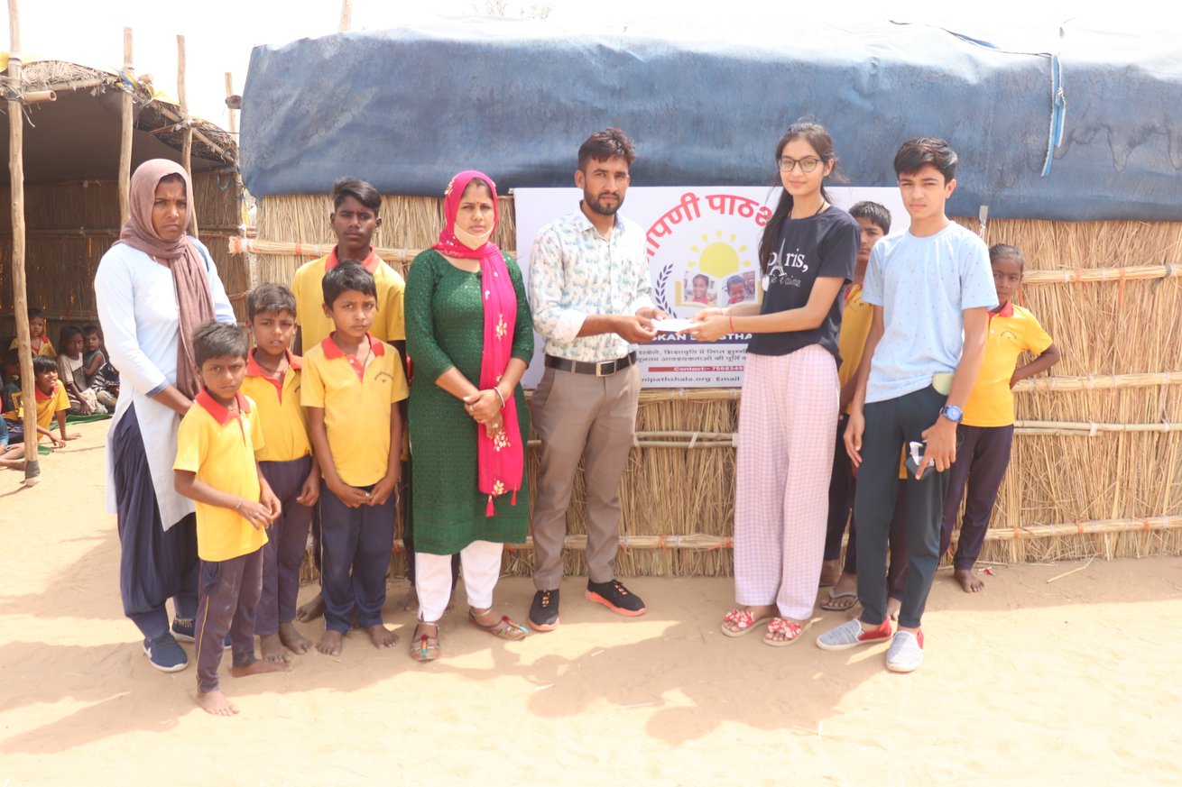 Dharmveer Jakhar on Twitter: "बेटी CA बनी और पहली सेलरी 51000/- पाठशाला में इन बच्चों के हितार्थ ...