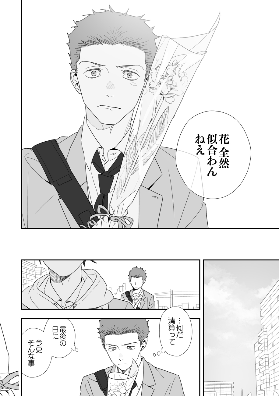 カジス On Twitter 創作bl 両片思いの高校生と卒業式の話 1 5 Bn8qbjgtjg