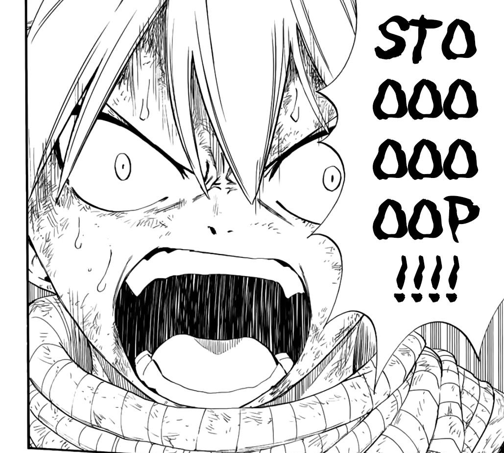 Fairy Tail Natsu Angry Drawing